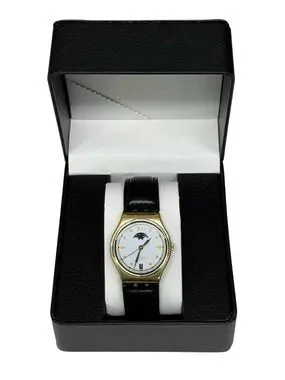 Swatch | Accessories | Vintage 991 Swatch Moon Phase Gold Plated Bezel ...